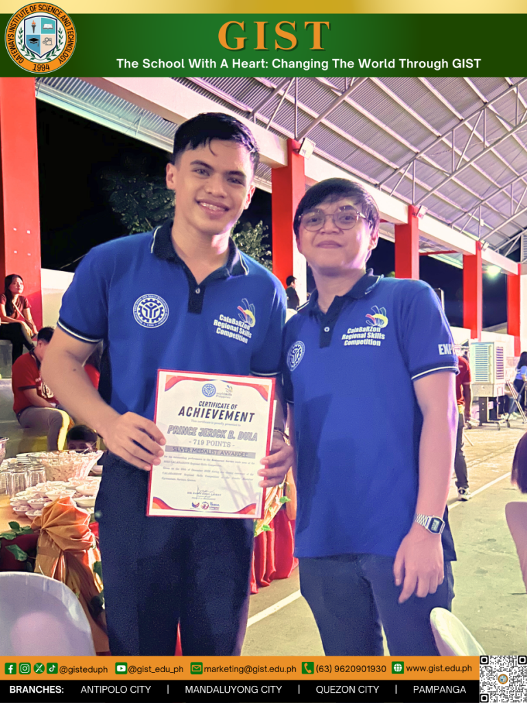 A Double Win for the Pride of Rizal: GIST's Bronze and Silver Medal - Gateways Institute of ...